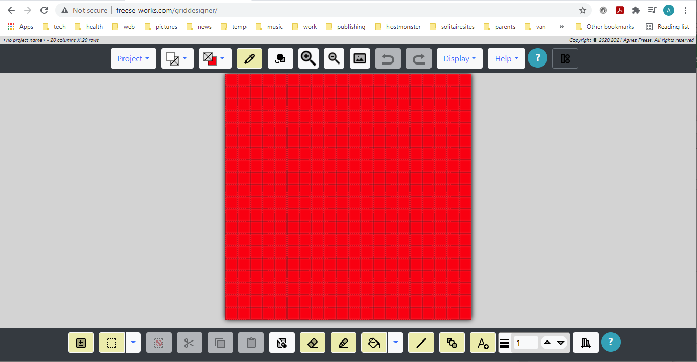 Grid Designer Drawing Tools - Part 1, Draw and Erase – Freese-Works