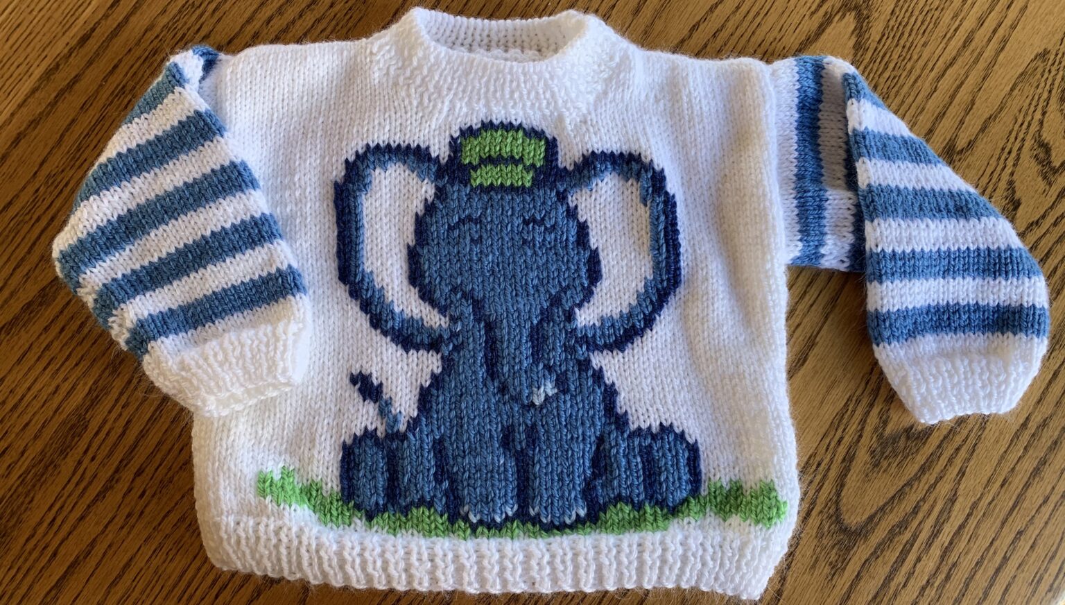 Baby Elephant Sweater Pattern – Freese-Works
