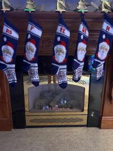 Free Knitted Santa Christmas Stocking Pattern – Freese-Works