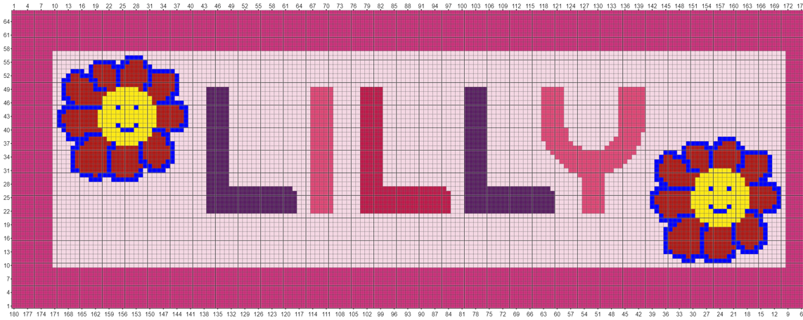 Children's Latch-Hook Name Rug – Freese-Works